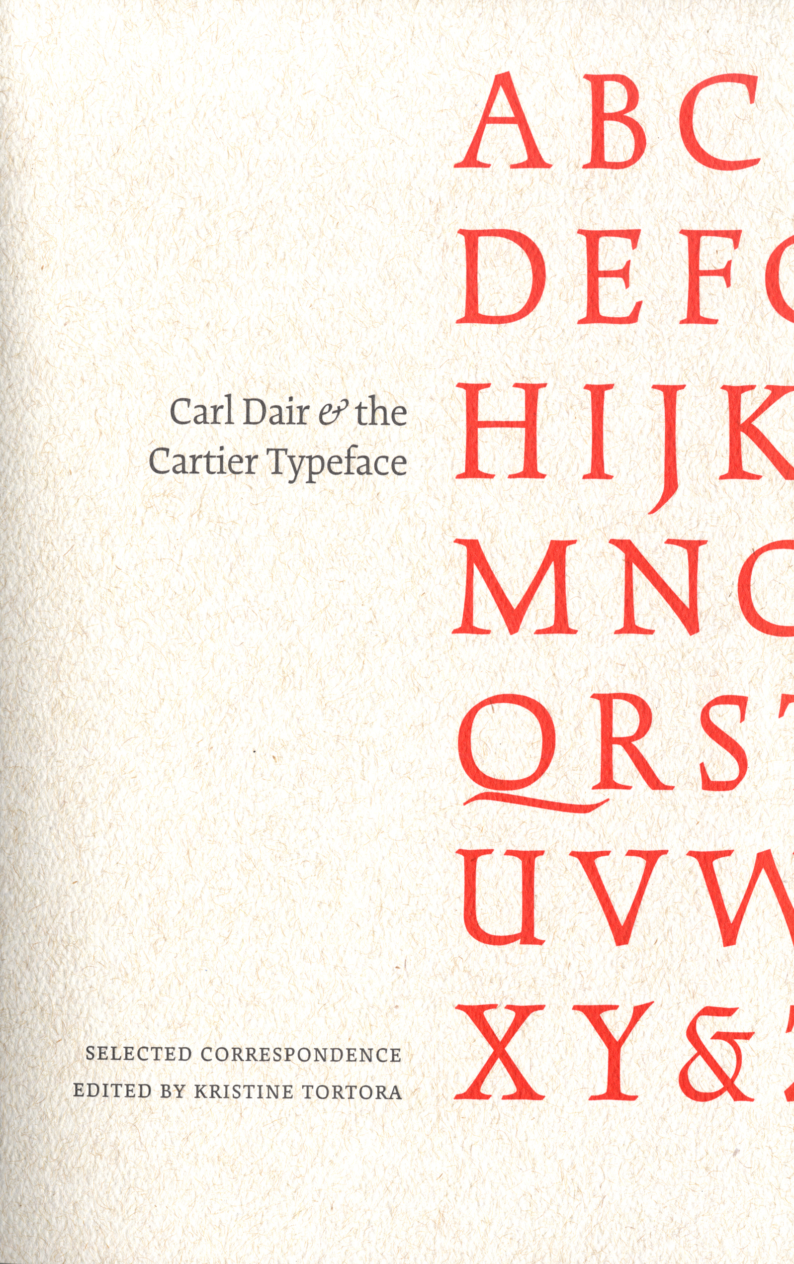 Carl Dair and the Cartier Typeface – Gaspereau Press